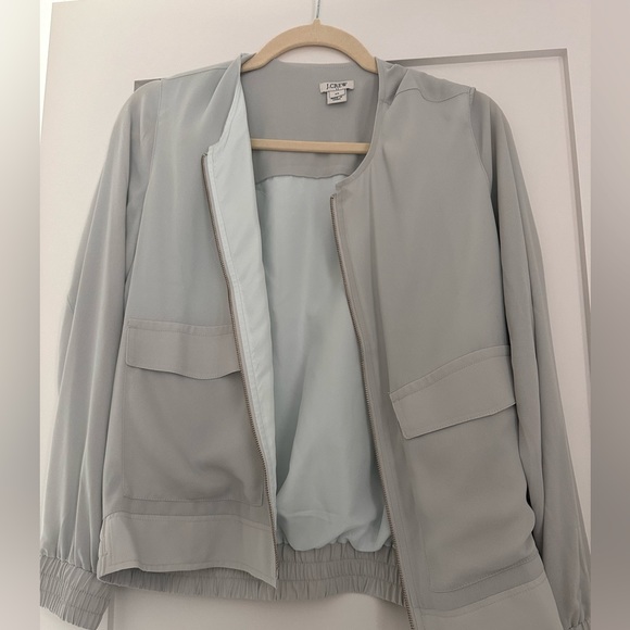 Club Monaco | Jackets & Coats | Club Monaco Super Light Grey Bomber ...